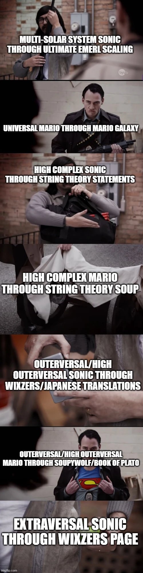 the mario vs sonic argument | Fandom