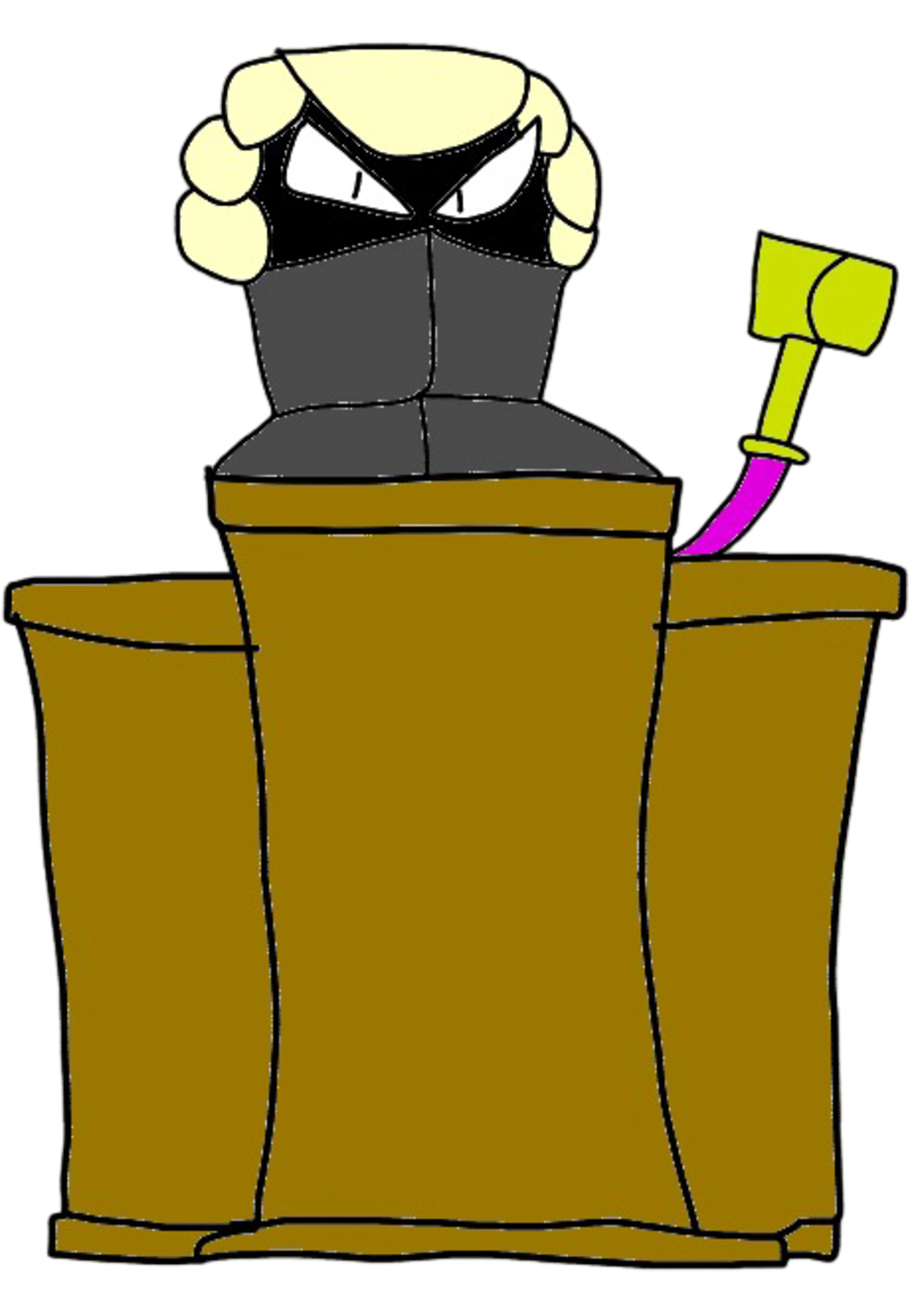 The Judge/Grudge Glutoney (Oc Villain) | Fandom