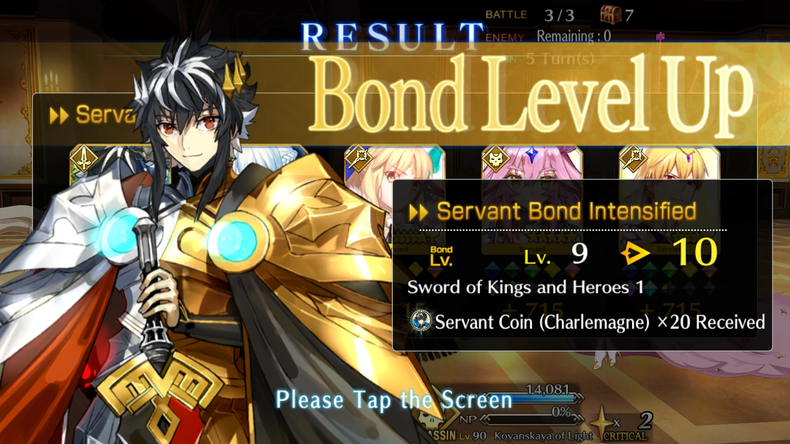 Finally Charlemagne Bond Lv. 10 | Fandom