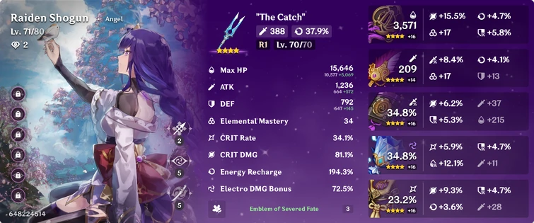 Day 1 of Building Raiden Shogun! (A Work in Progress) | Fandom