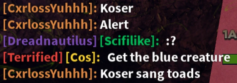 koser sang toads | Fandom