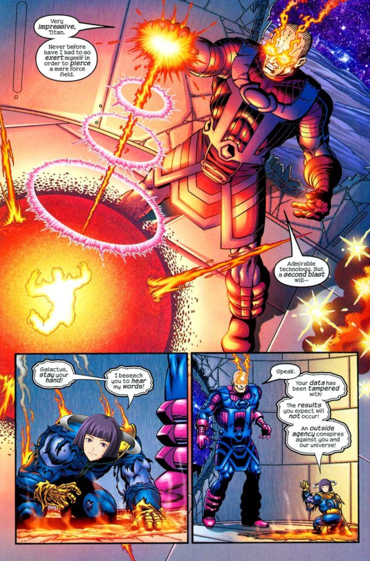 Base Galactus Tier 0 upgrade | VS Battles Wiki Forum