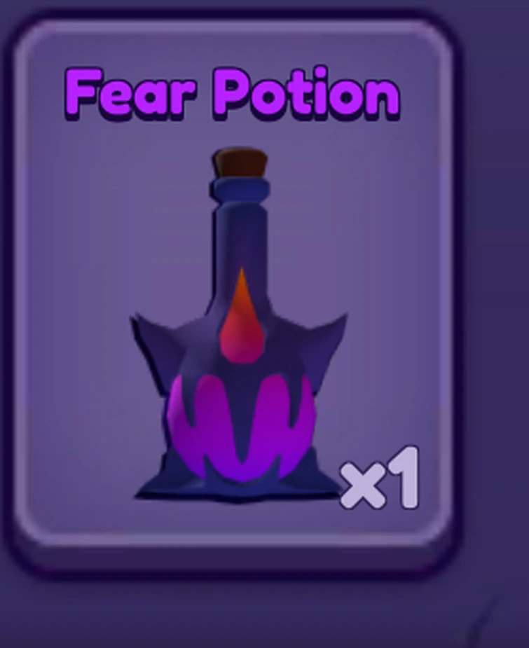 Traiding/selling fear potion | Fandom