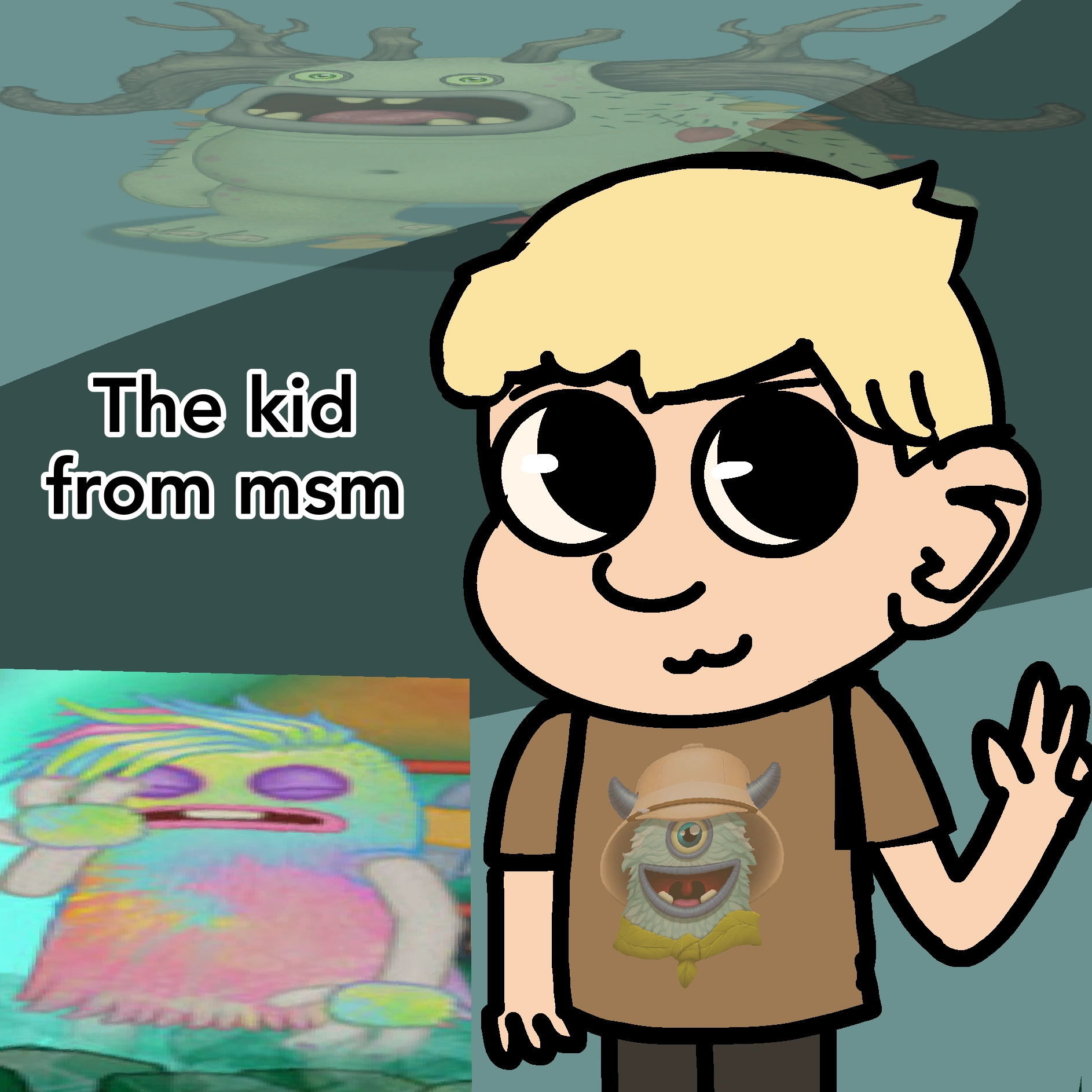 I drew the msm kid | Fandom