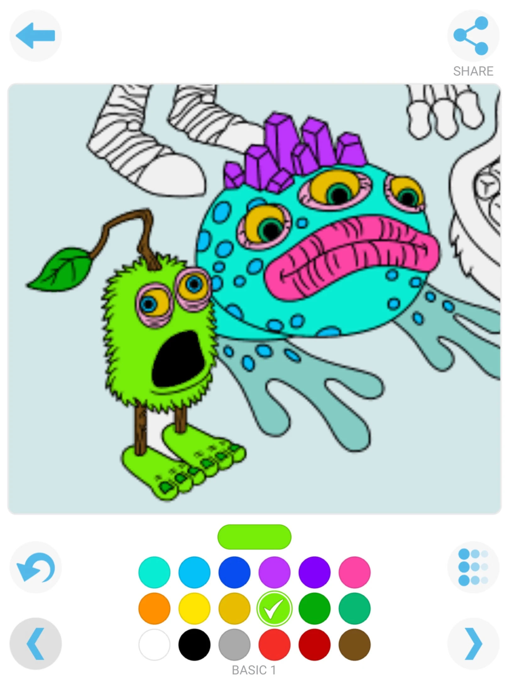 Msm color book : plant island (drawing 1) (update 2) (+Furcorn) | Fandom