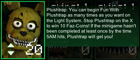 Well, looks like it's the Plushtrap update now | Fandom