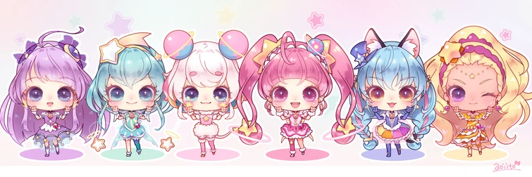 Star☆Twinkle Pretty cure chibi Kawaí!! 😻😻😻😻😻 | Fandom