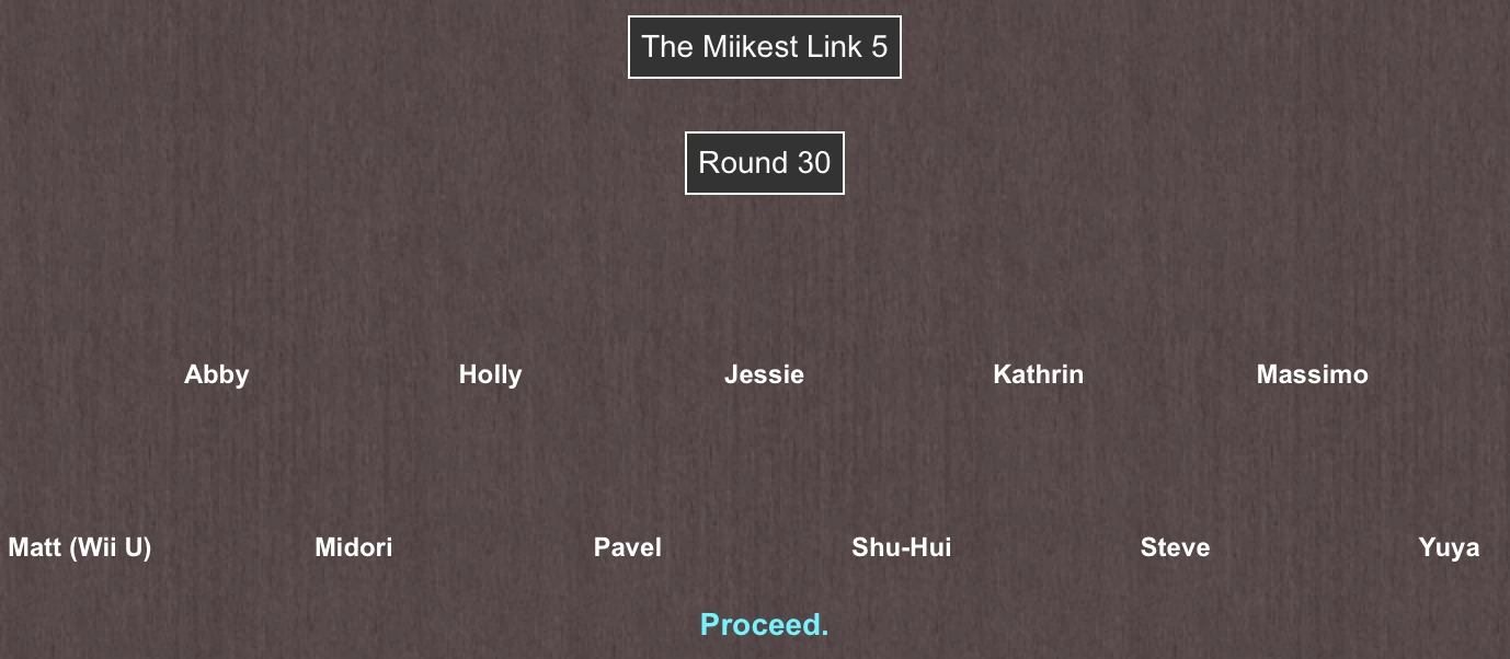 The Miikest Link 5: Round 30 | Fandom