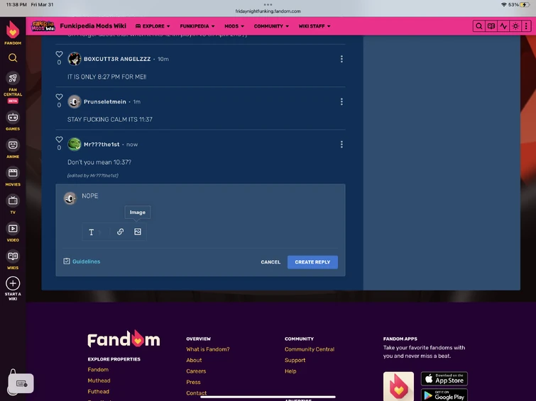 we have 1 hour. | Fandom