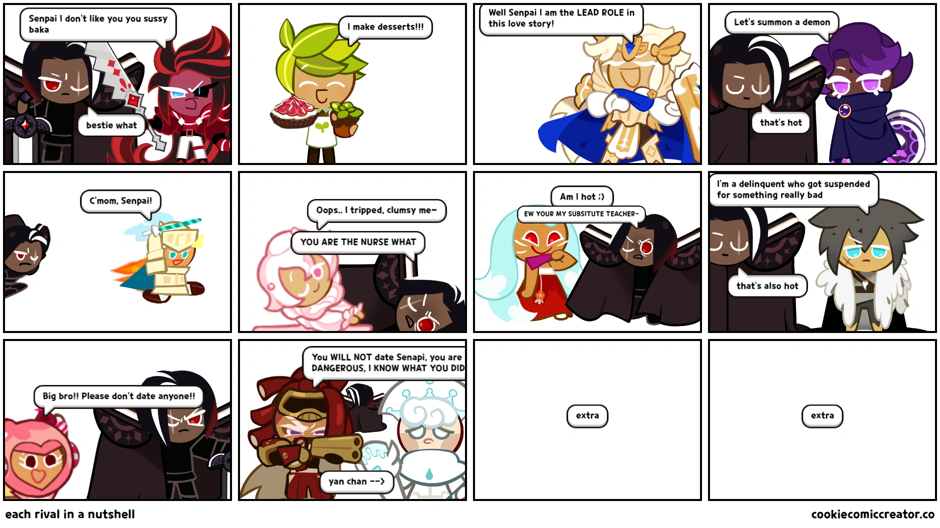 Each Rival (Yandere simulator au) | Fandom