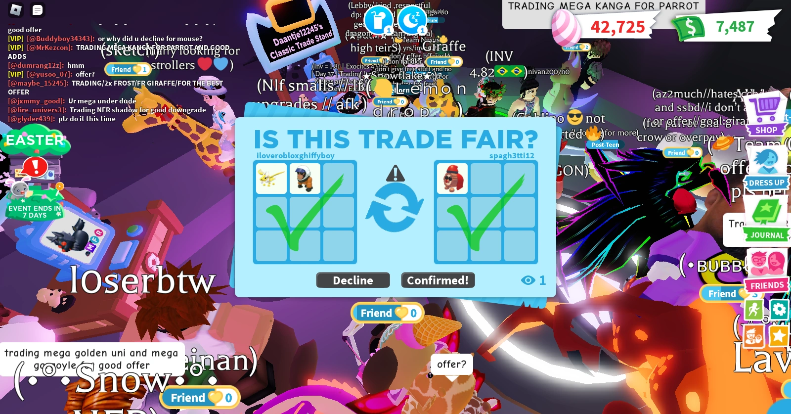 YAYYAYA I LOVE TRADING SERVERS | Fandom
