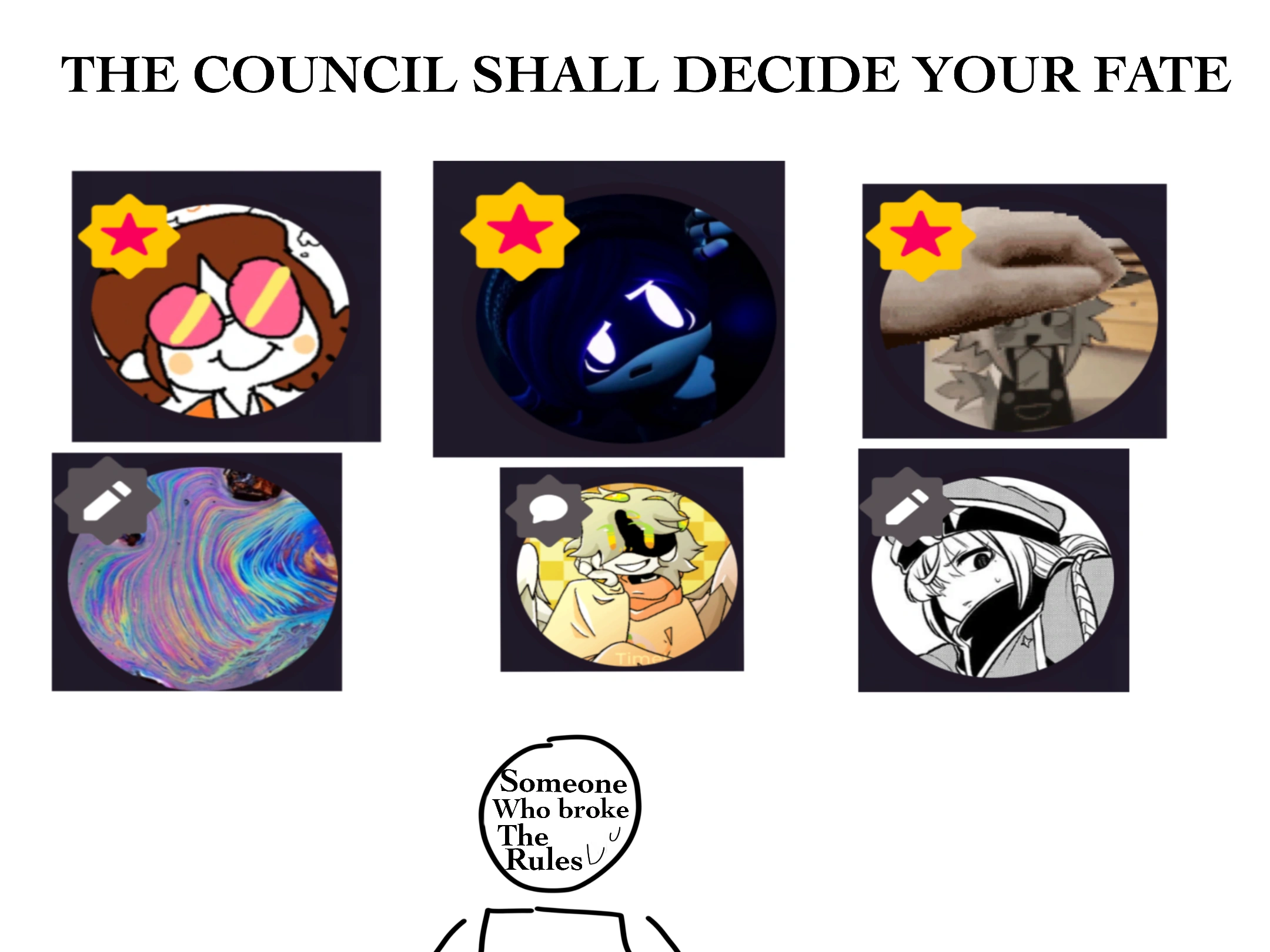 Silly meme I made for the mods | Fandom