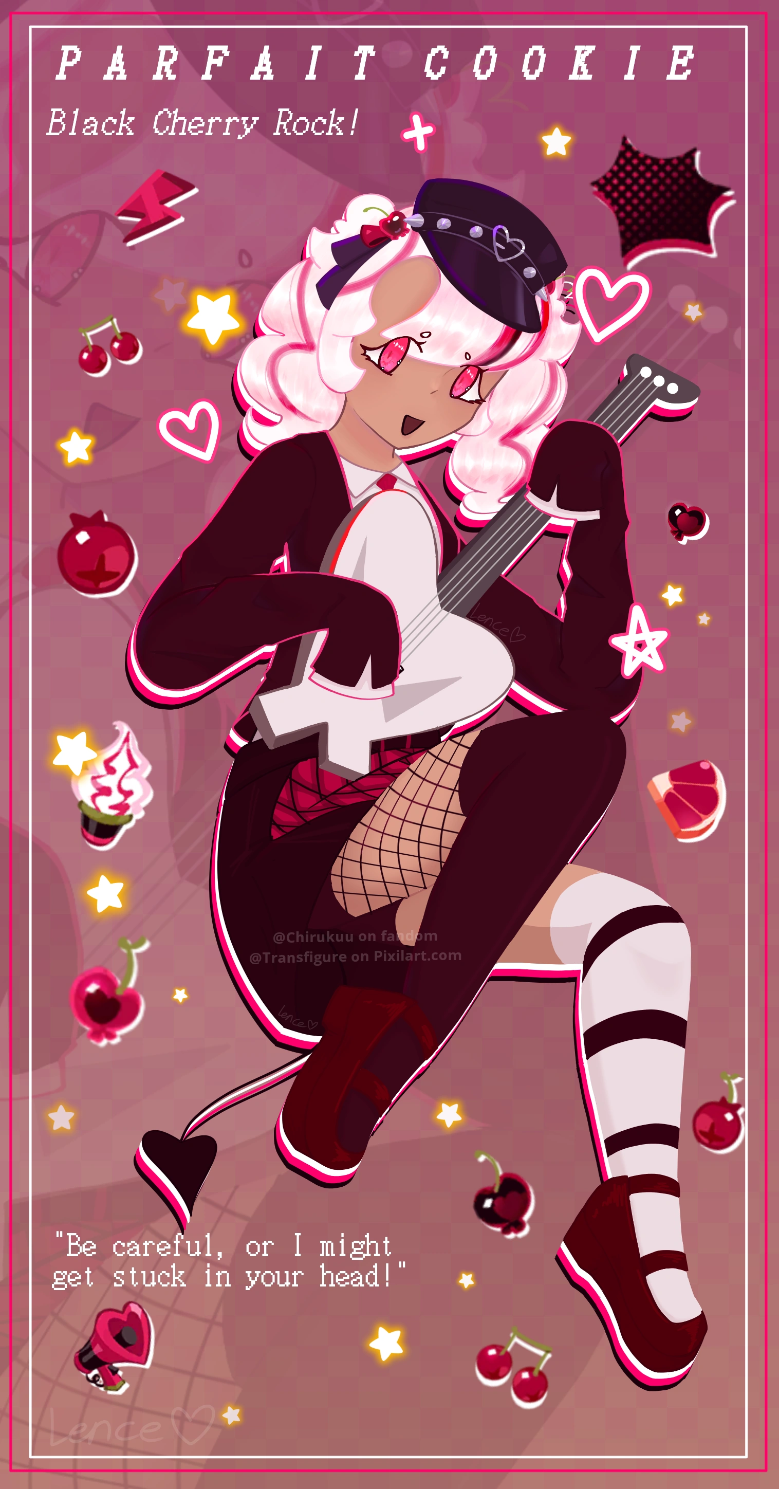 Parfait Cookie !! ☆ Black Cherry Rock | Fandom