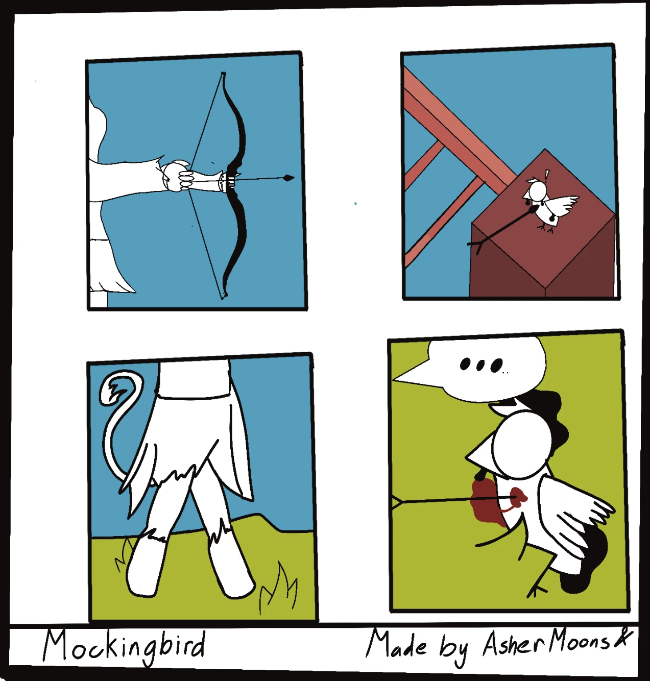 Mockingbird: Pt 1 [Blood warning] | Fandom