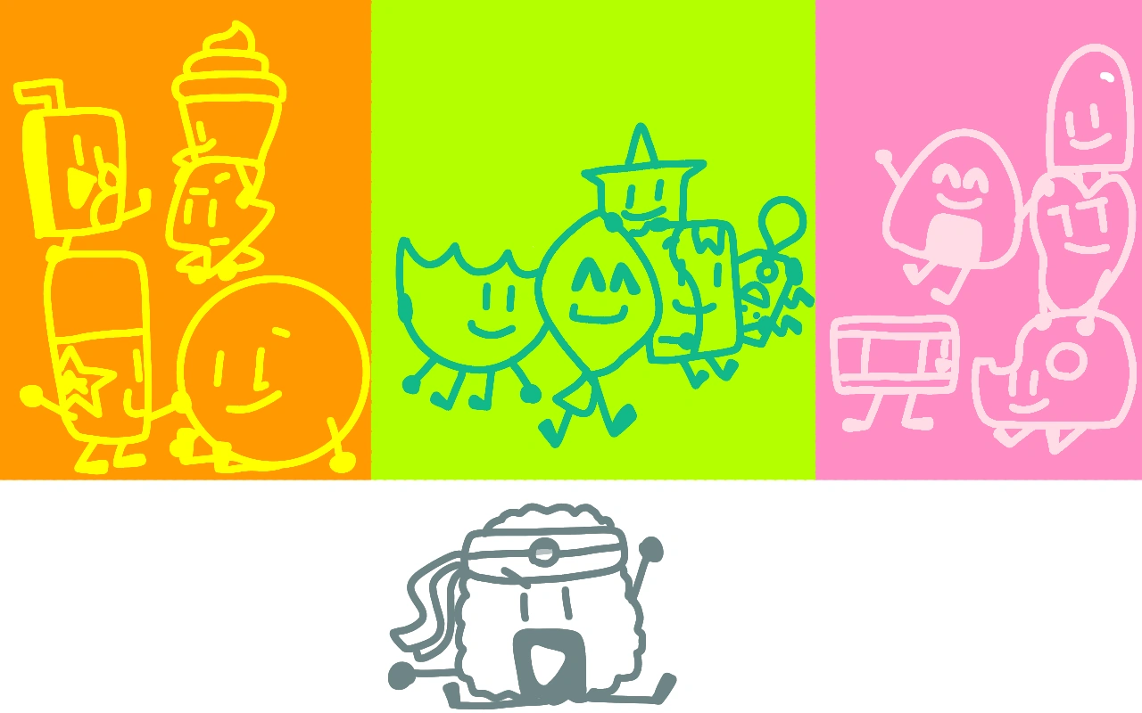 Doodled BFDI:FFR cuz I'm bored | Fandom