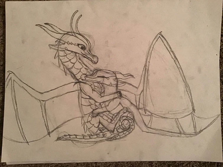 OC Ship Art WIP (REPOST) | Fandom