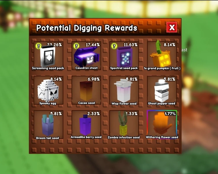 Digging rewards but better | Fandom