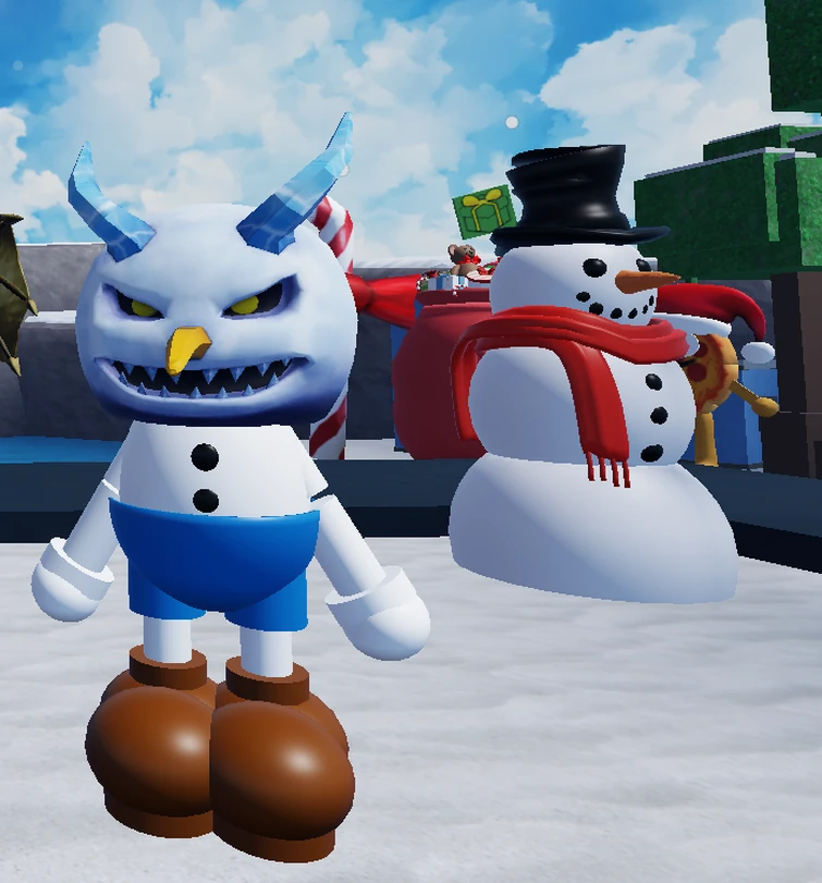 Look! i found the Evil Snowman Boss! | Fandom