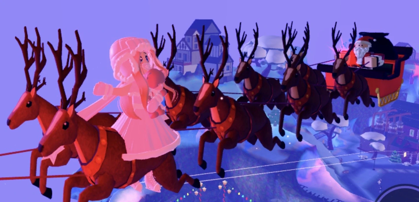 helping santa deliver his presents.. 🎁 | Fandom