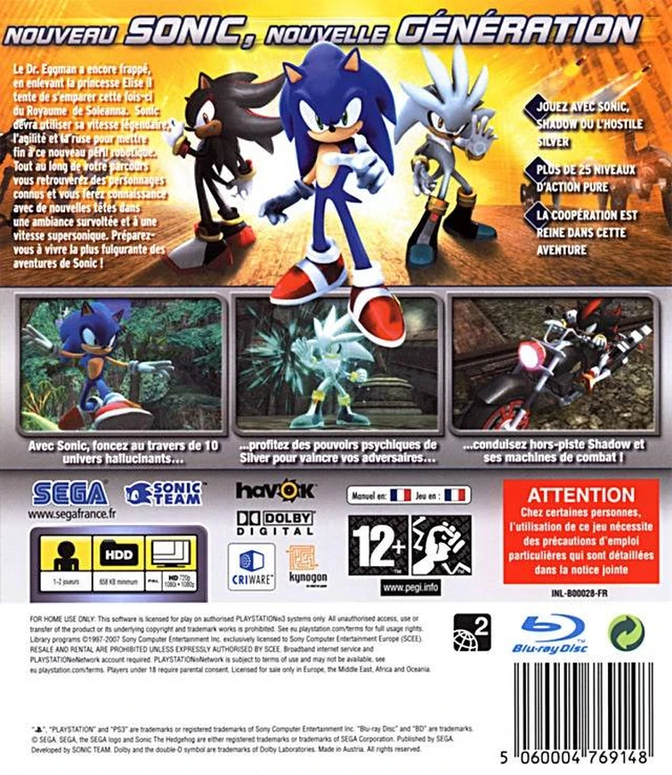 Is there difference backside of the UK version of the Sonic '06 PS3 box ...