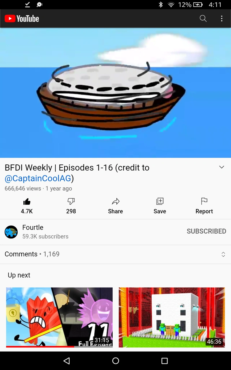 BFDI weekly smear frame | Fandom