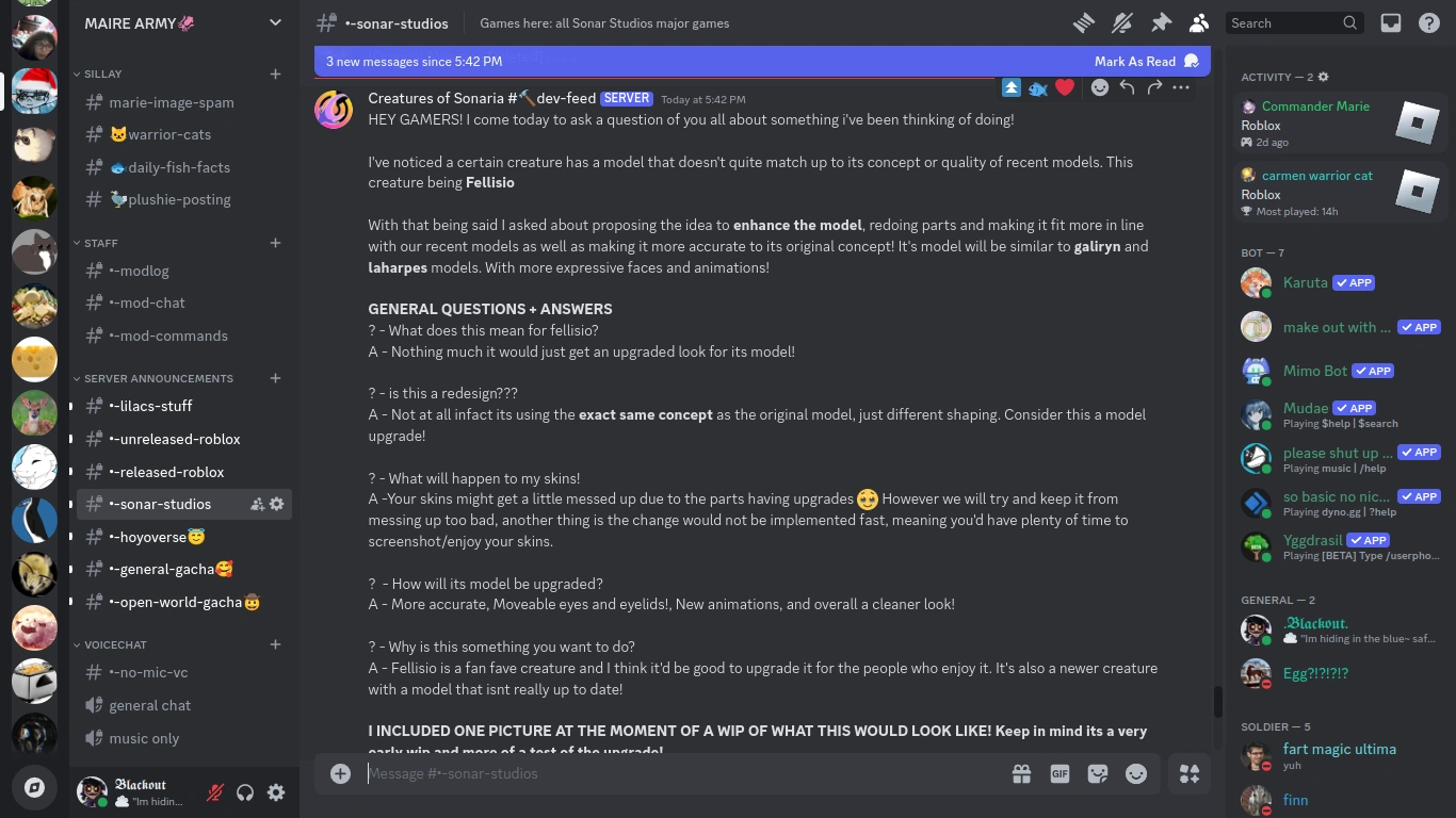 Felliso is getting a model upgrade | Fandom