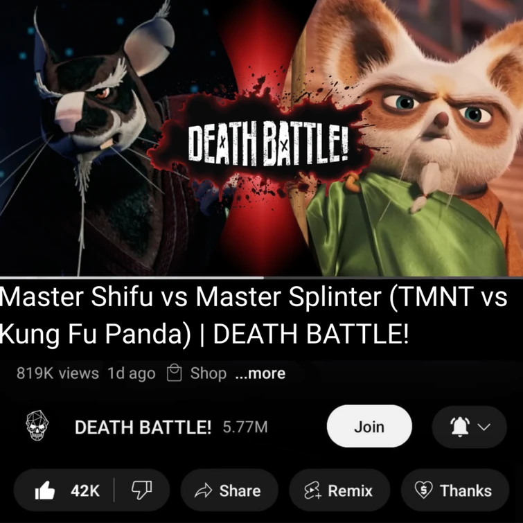 Master Shifu vs Master Splinter Official Mockup Video | Fandom