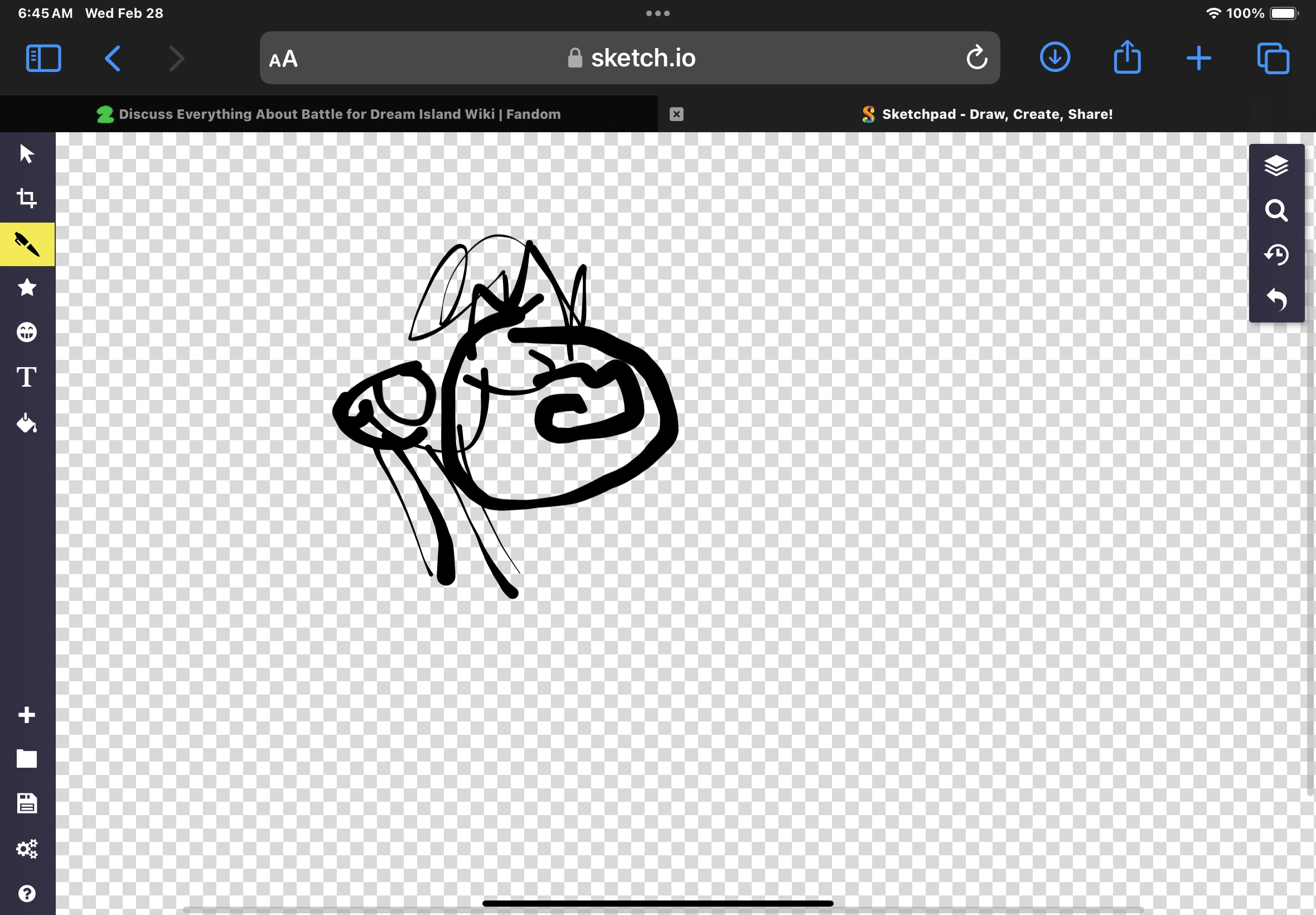 Day 3 of drawing BFB contestants with my eyes closed. Taco: | Fandom