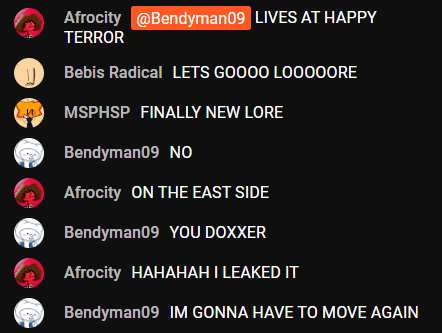 afrocity doxxed me so im moving again | Fandom