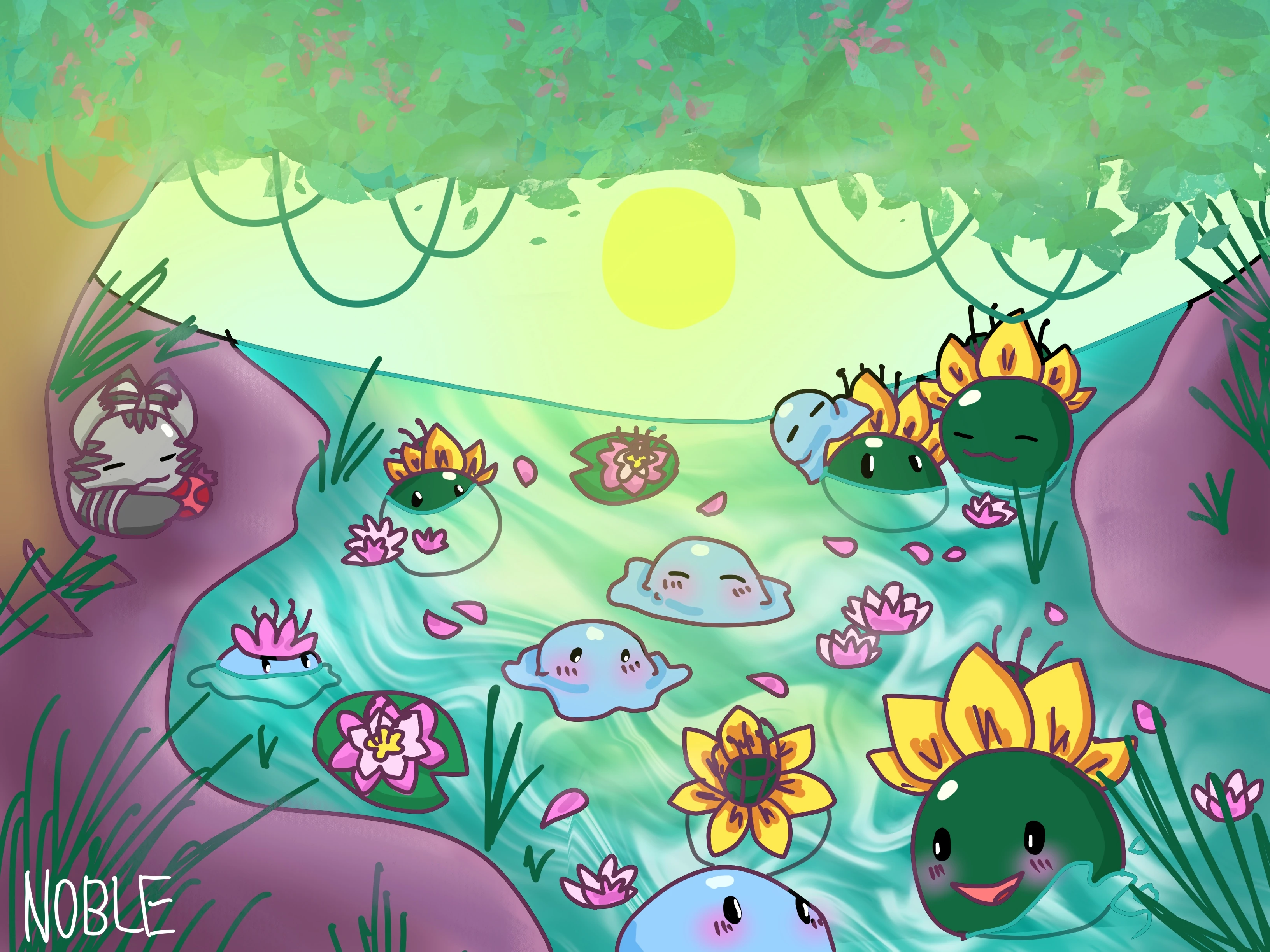 🌸💧🌿 Tangled Pools 🌿💧🌸 (art) | Fandom