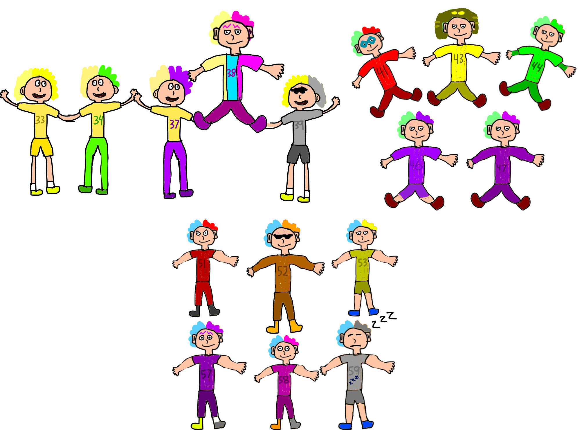 Sixteen Humanized Numberblocks | Fandom