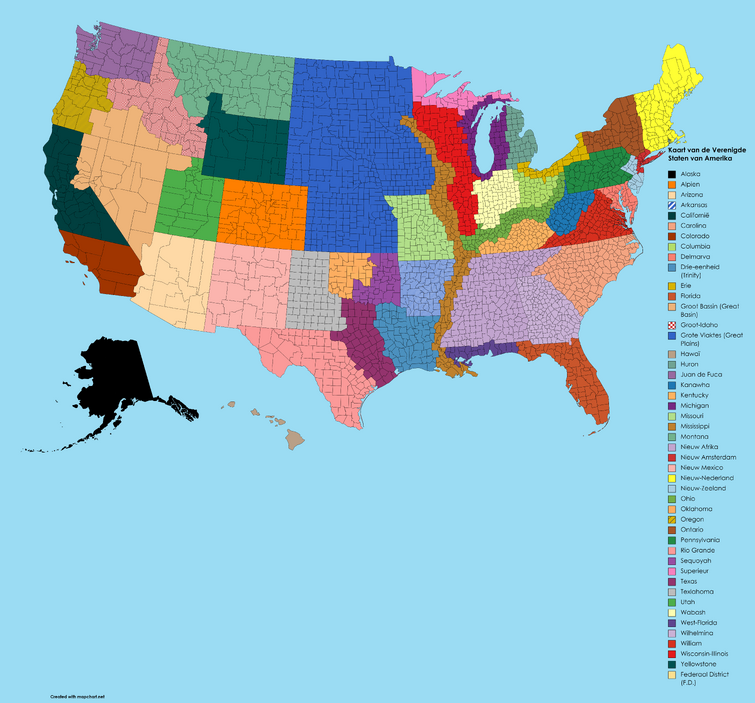 Alternate US map | Fandom
