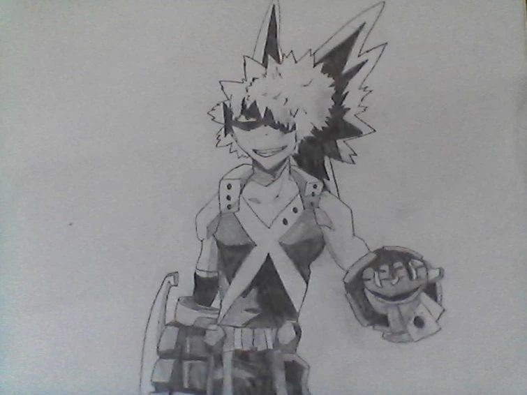 My Drawing Of Bakugo | Fandom