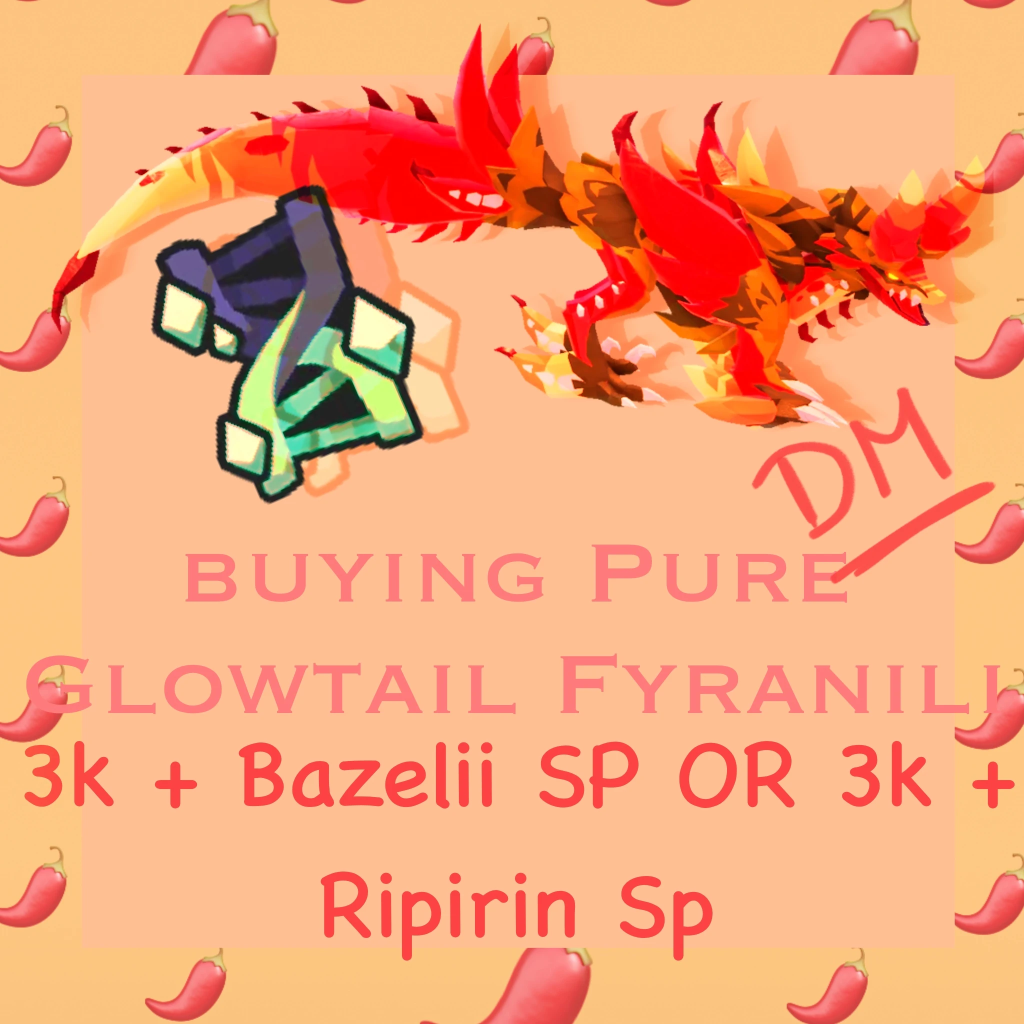 Buying Pure Glowtail Fyra 3k + Ripirin SP | Fandom
