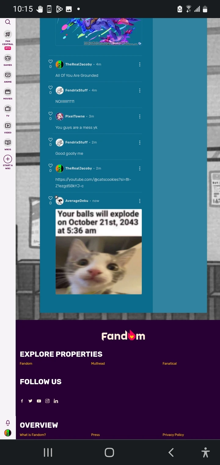 I Thought All Of You Should Be In My Bad Users List | Fandom