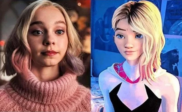 Fancast: Emma Myers (Enid Sinclair from Wednesday) as Gwen Stacy/Spider ...