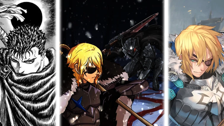 Guts vs Dimitri Fight Art | Fandom