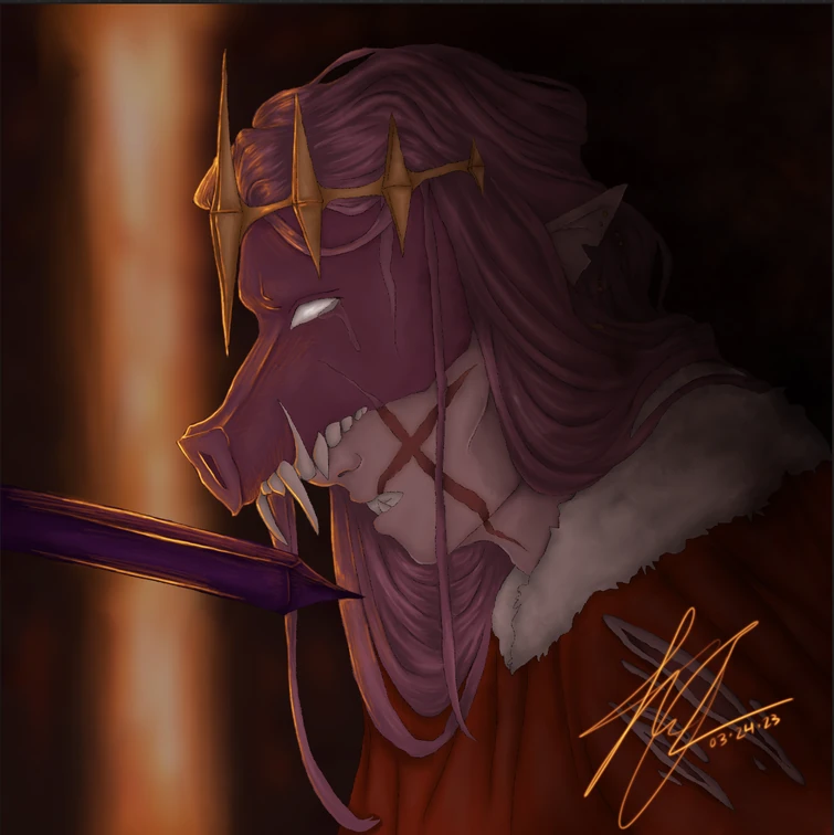 Technoblade fanart because I miss him | Fandom