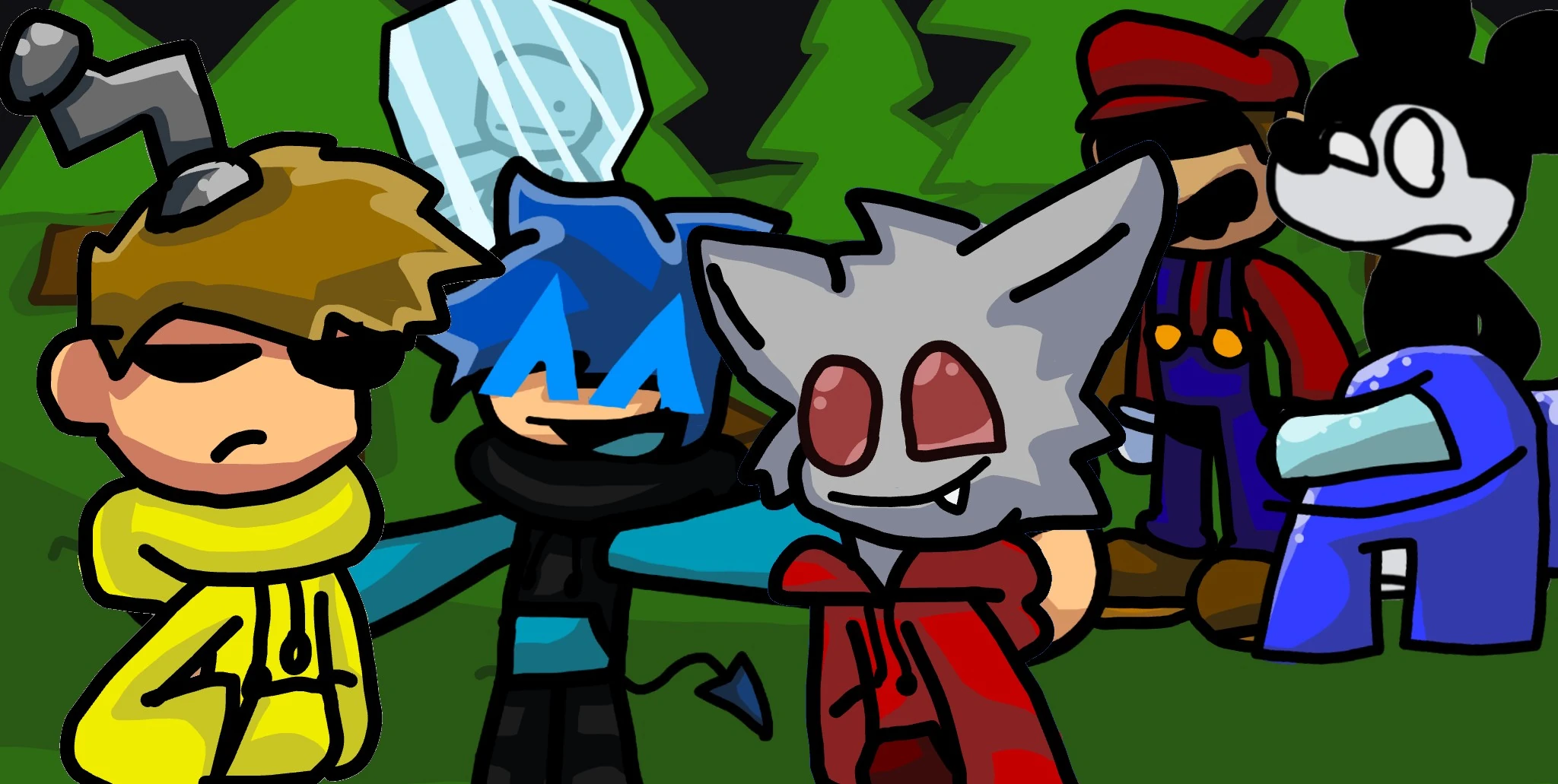 Alright Guys, I'm Making Art You Guys Can Be In It, All You Gotta Do Is ...