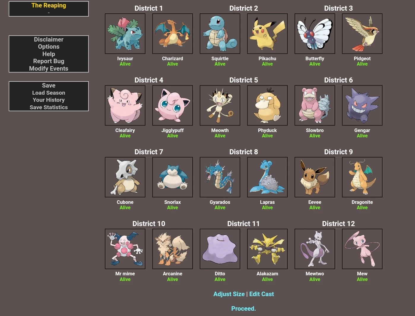 pokemon hunger games | Fandom