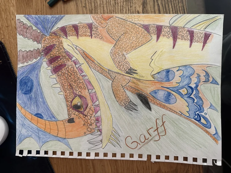 Repost of this drawing of Garff | Fandom