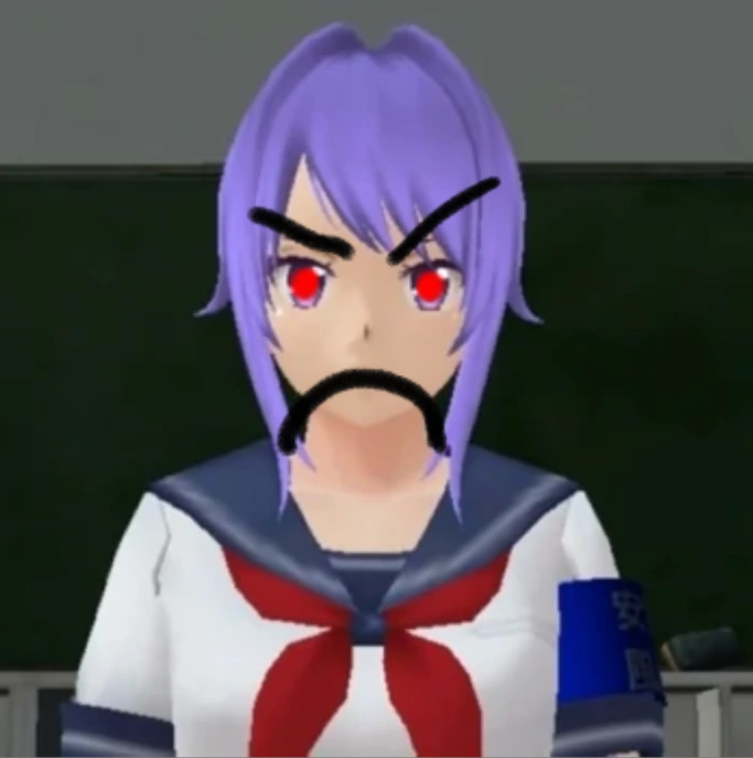 School girls simulator characters with mad kana face meme | Fandom