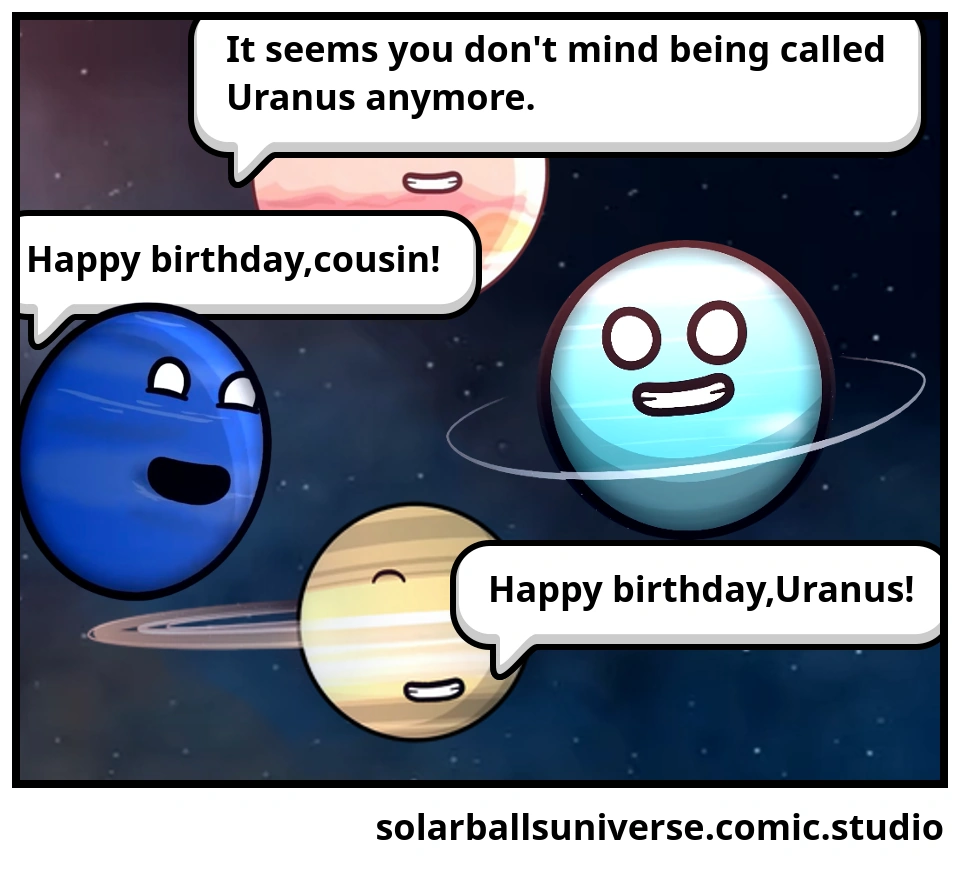 I made a comic for Uranus' birthday | Fandom