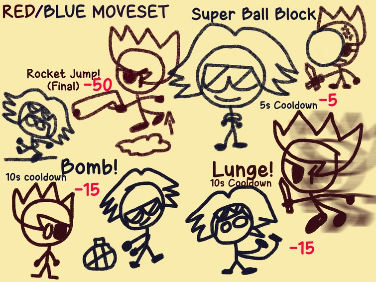 Roblox Fighting Game Concept: Red Leader / Blue Executive | Fandom