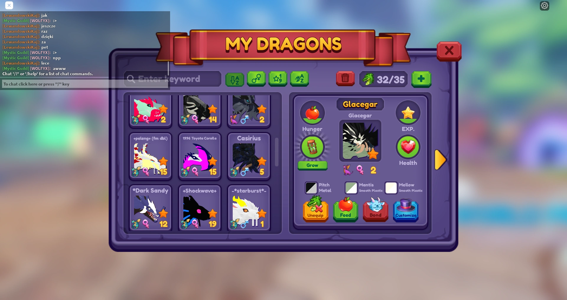 bro how did i hatch some glace this pretty | Fandom