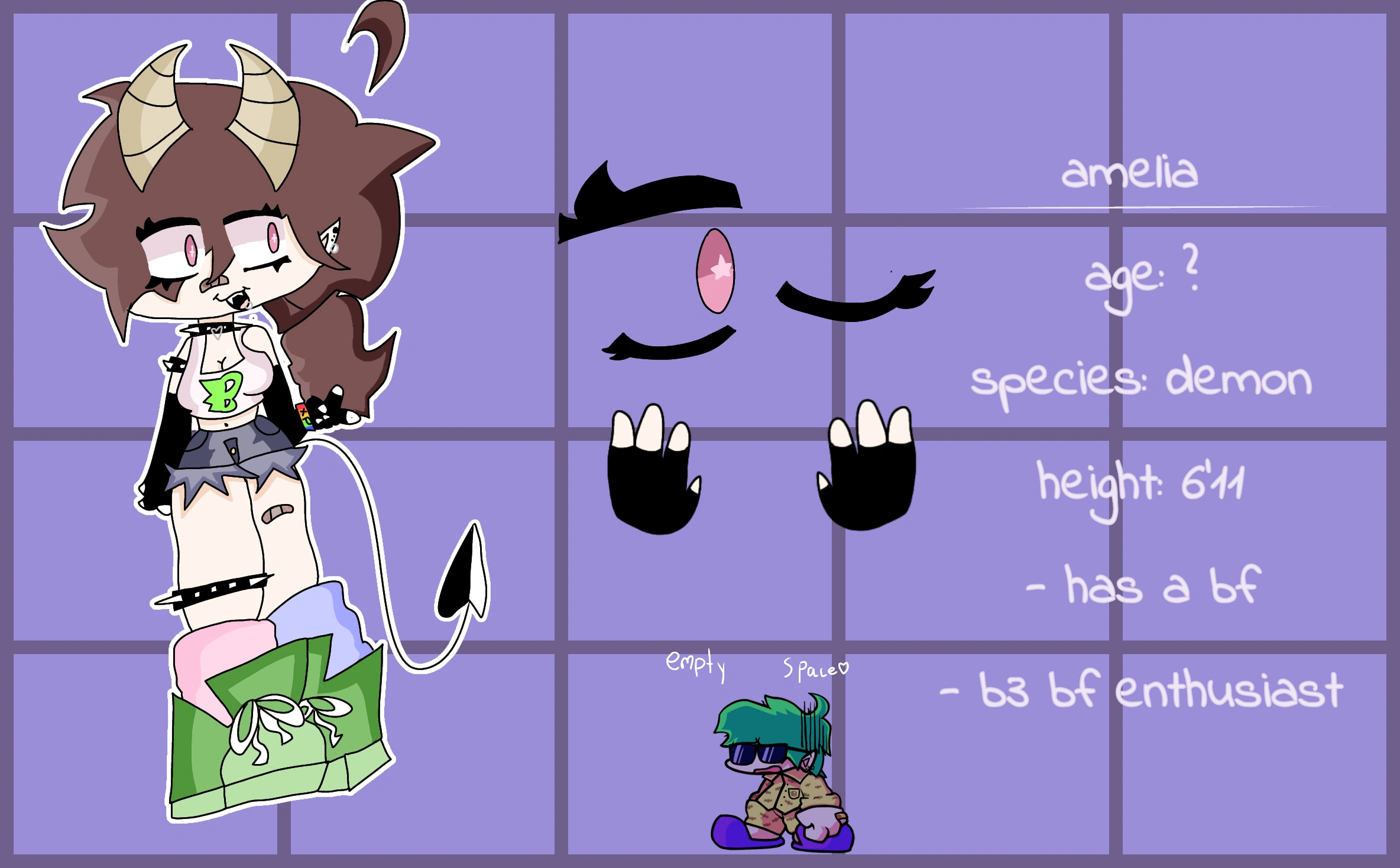 My sona's new and improved reference sheet + AMA! | Fandom