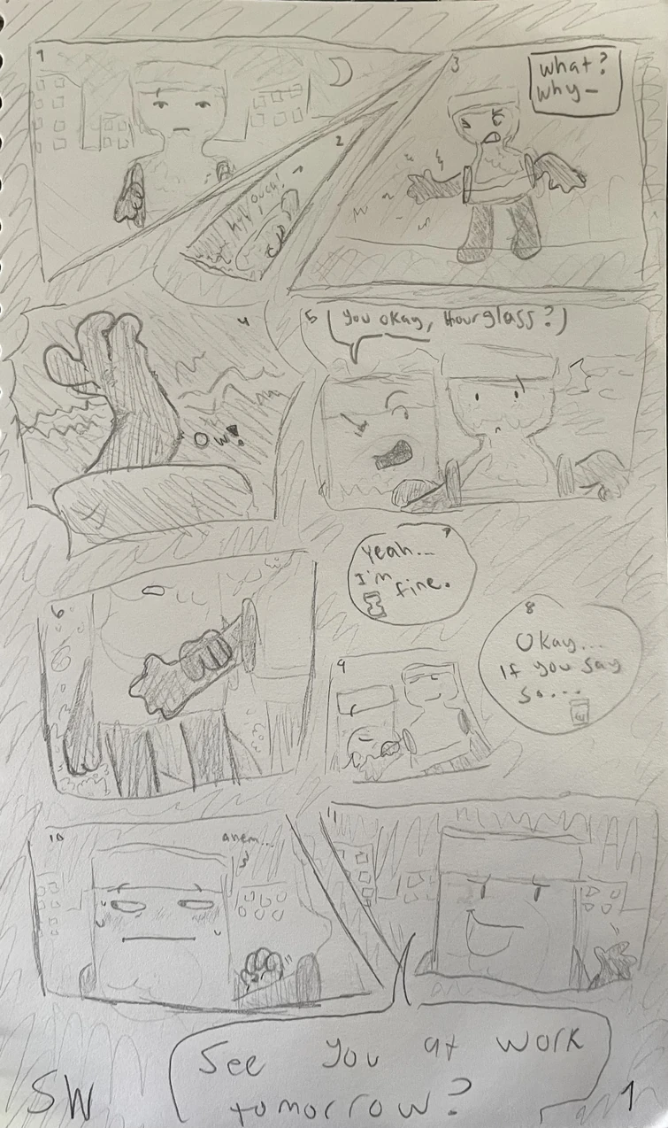 Page 1 (off topic comic) | Fandom