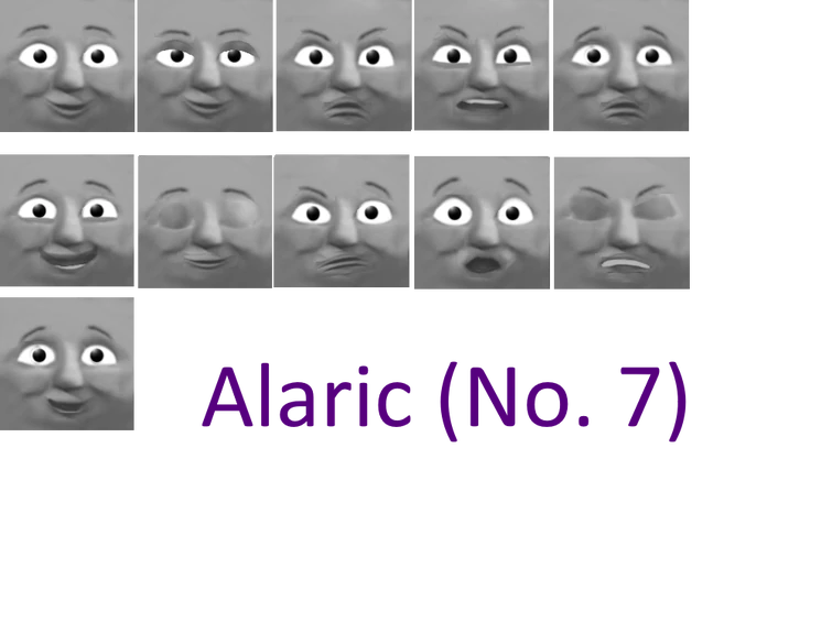 Trainz-styled Lord Harry, Alaric and Eric faces | Fandom