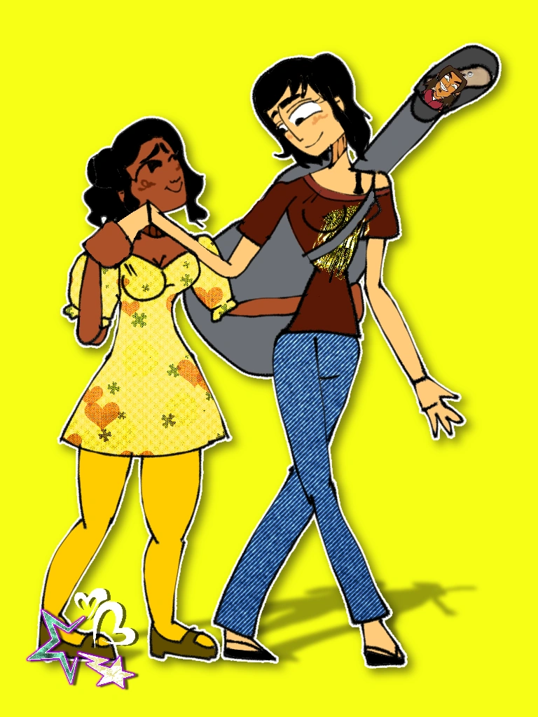 xixi and faustine fusion (ship art) | Fandom