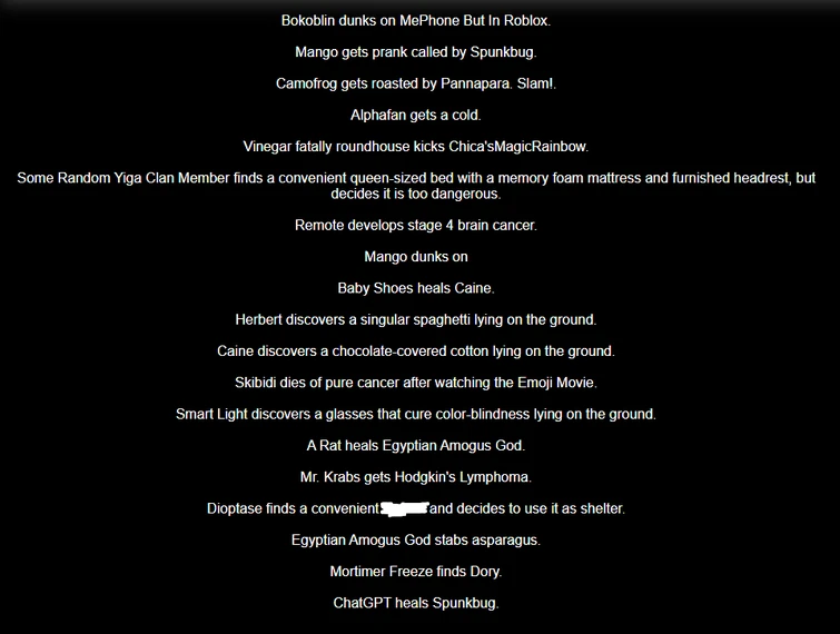 The BFDI Wiki Hunger Games - Season 13 Overview | Fandom